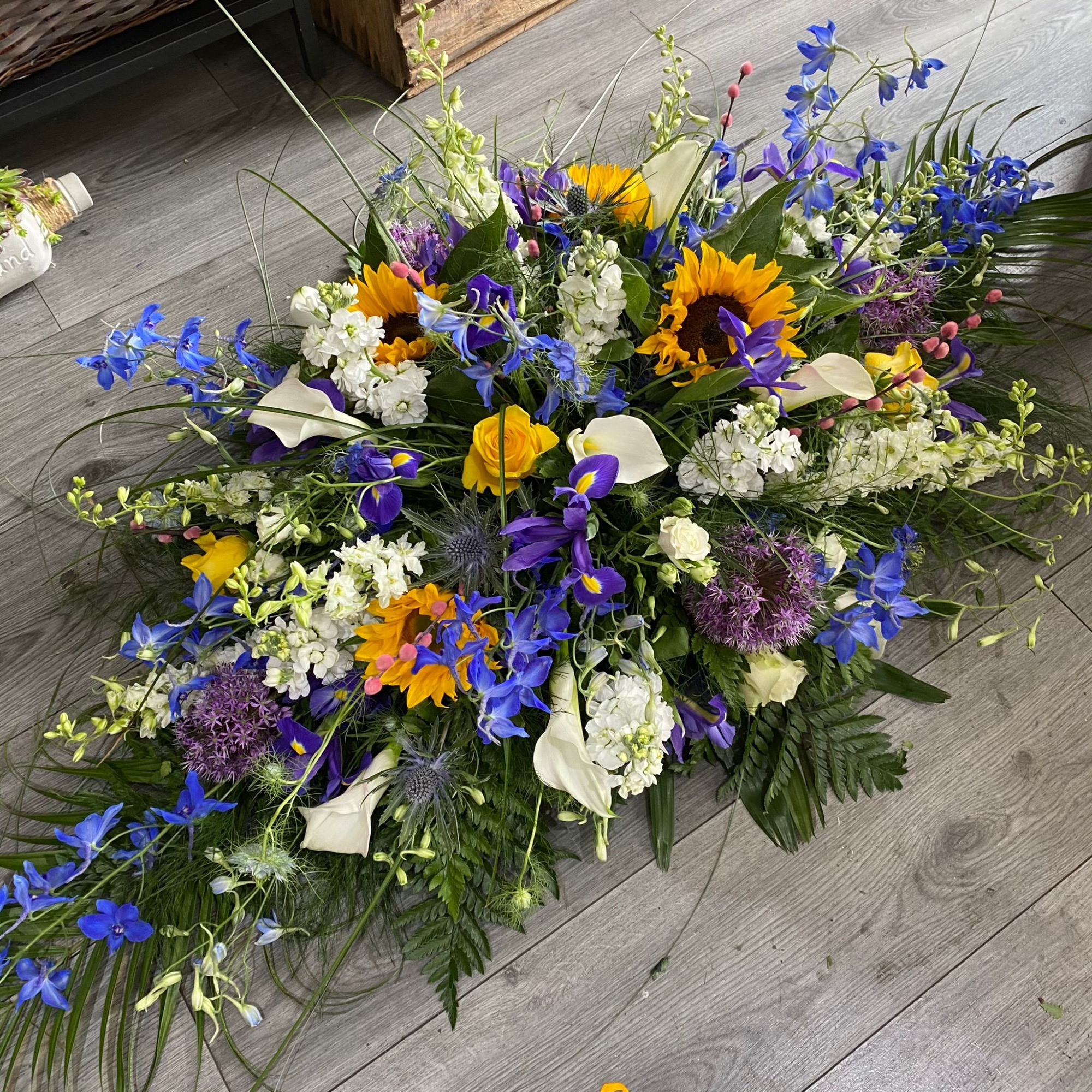 Funeral and Sympathy Flowers for Bootle Liverpool Maghull | Flower Guy ...