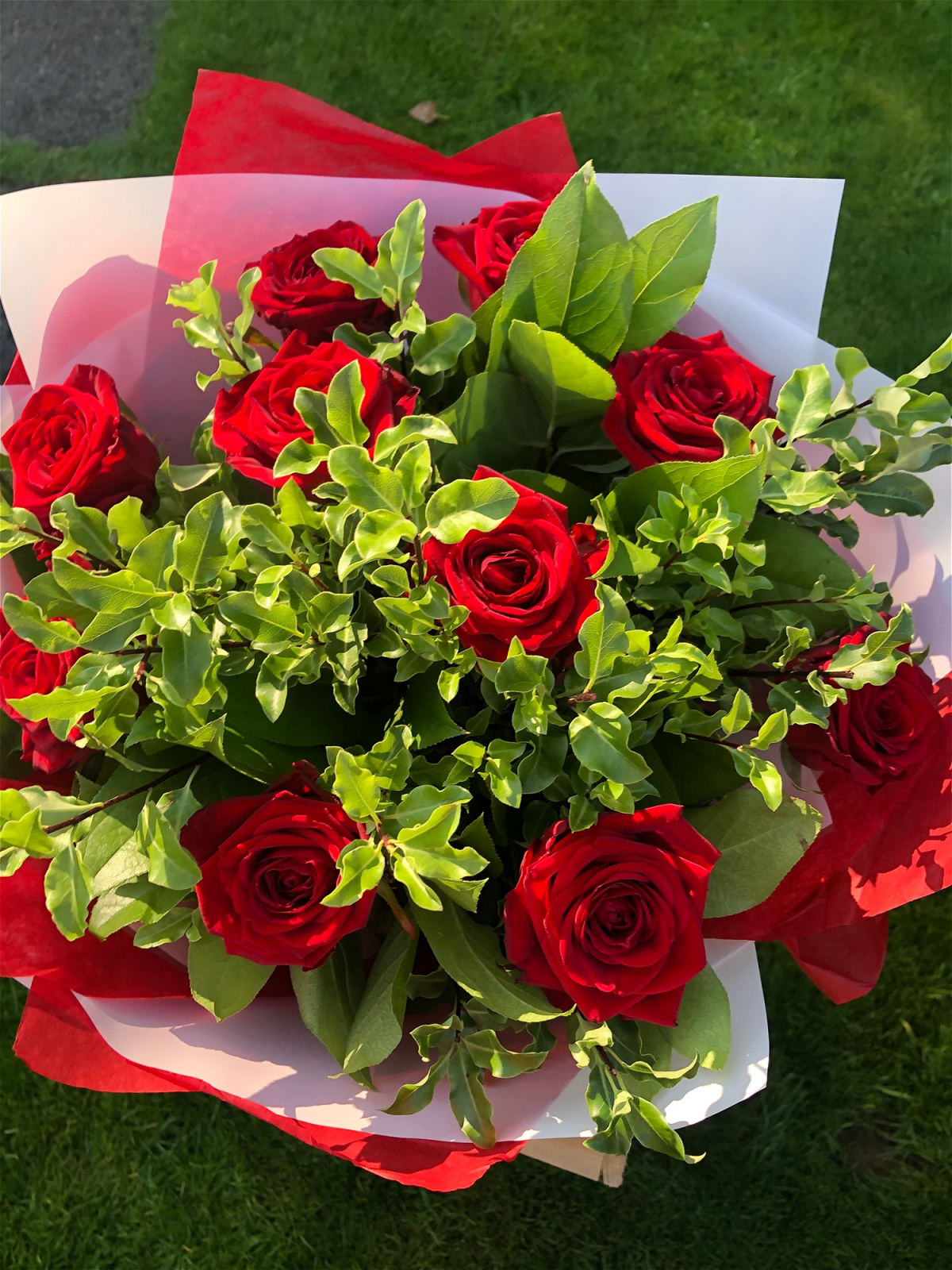 Luxury Red Rose Bouquet - Bouquets | The Flower Lab Manchester